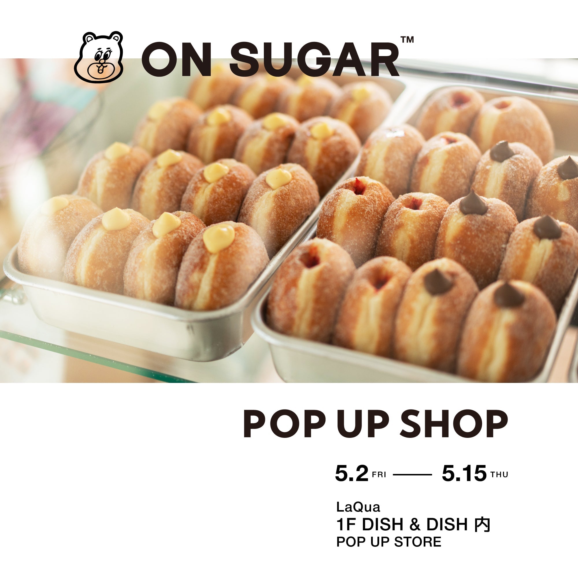 ON SUGAR POP-UP in TOKYO DOME CITY LaQua